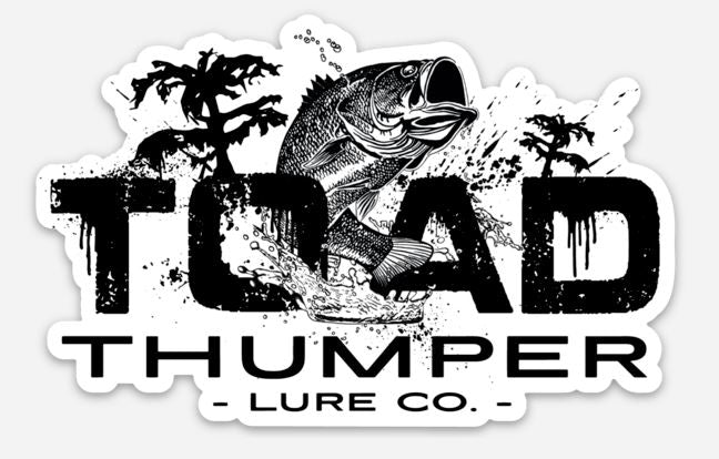 Toad Thumper Decal Stickers – Go Fishing Men